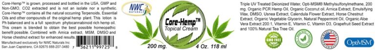 Core-Hemp | Healthy Joints | CBD | Muscles | Normalize inflammation ...