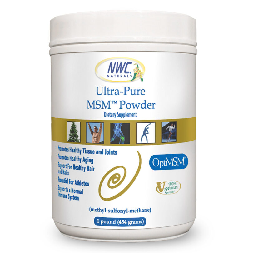 Ultra-Pure MSM™ Powder – 1 lb Canister | Core-Hemp.com